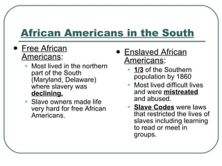 Chapter 14 north and south | PPT