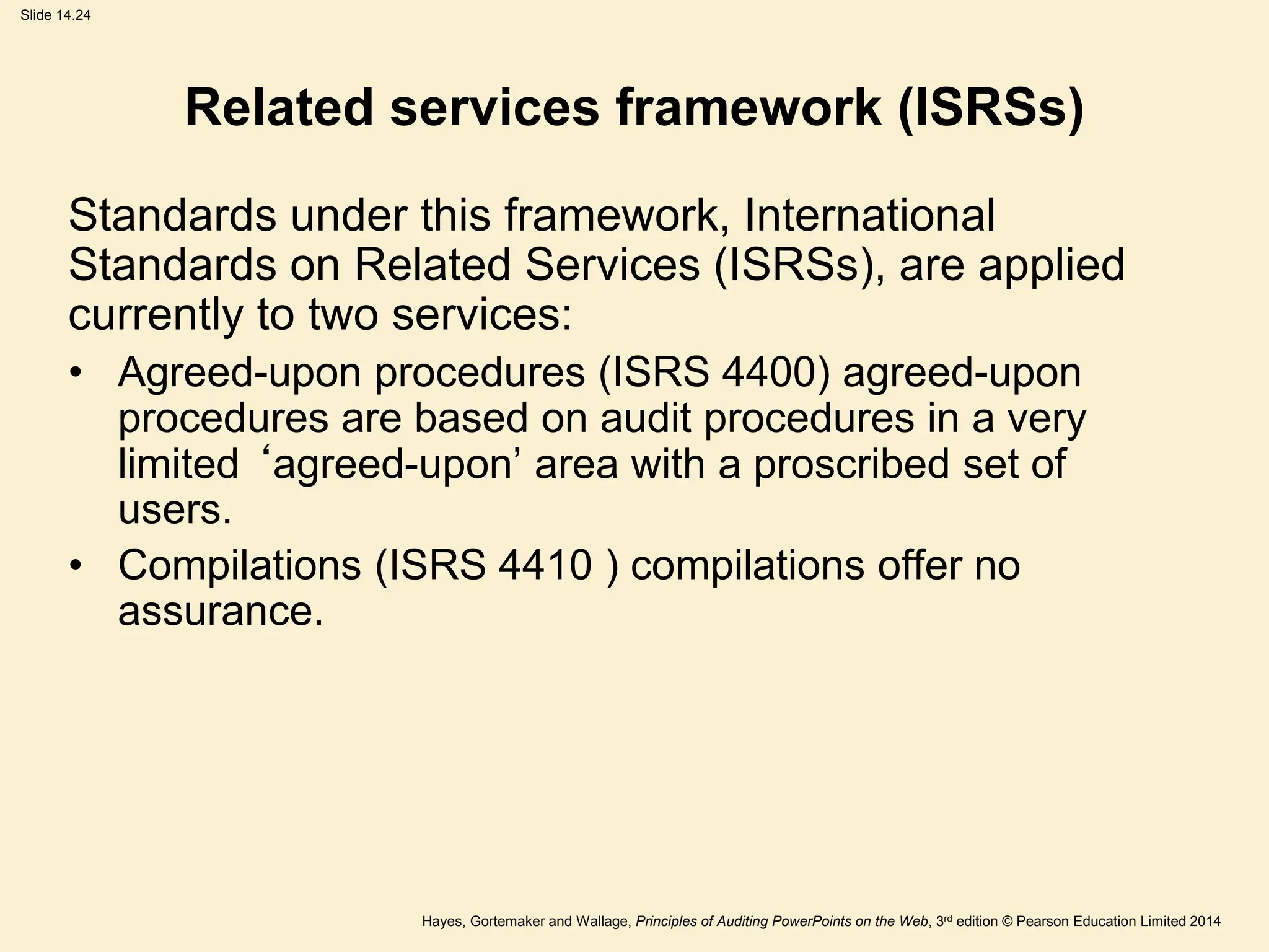 Chapter 14 - Other Assurance and Non Assurance Engagements.ppt