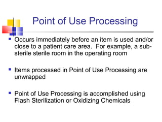 Chapter 14 point of use processing | PPT
