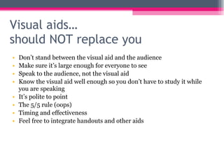 Chapter 14: Public Speaking Presenting The Message | PPT