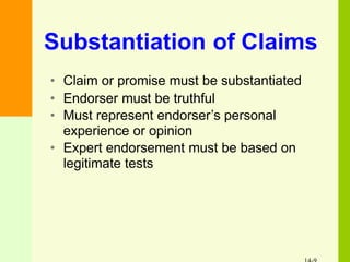 Chapter 14 regulation and ethic concern | PPTX