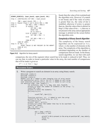 Chapter 14 Searching and Sorting | PDF | Programming Languages | Computing