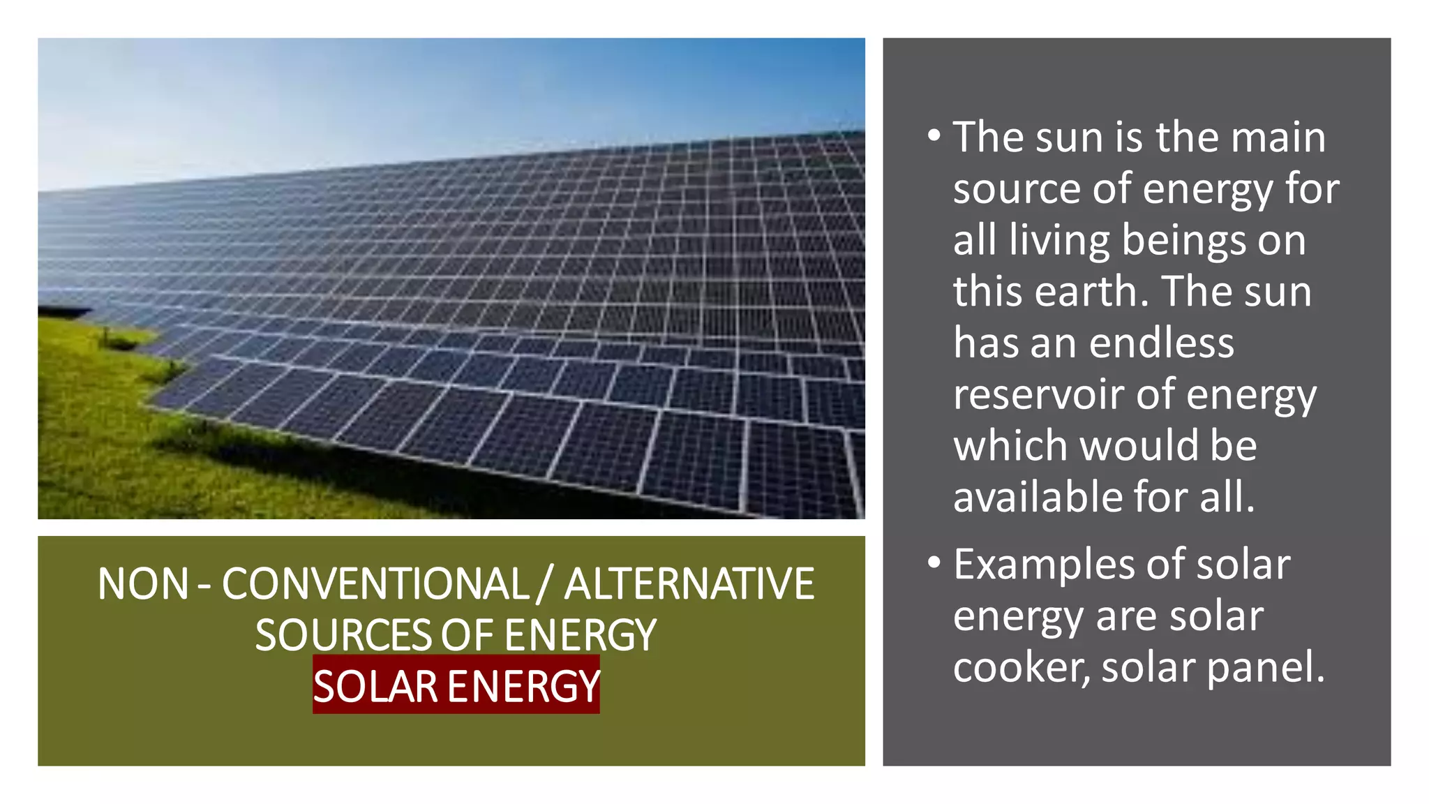 Chapter - 14, Sources of Energy, Science, Class 10 | PDF