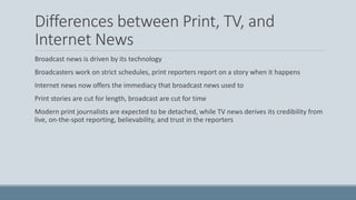 Chapter 14 The Culture of Journalism | PPTX