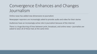 Chapter 14 The Culture of Journalism | PPTX