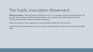 Chapter 14 The Culture of Journalism | PPTX
