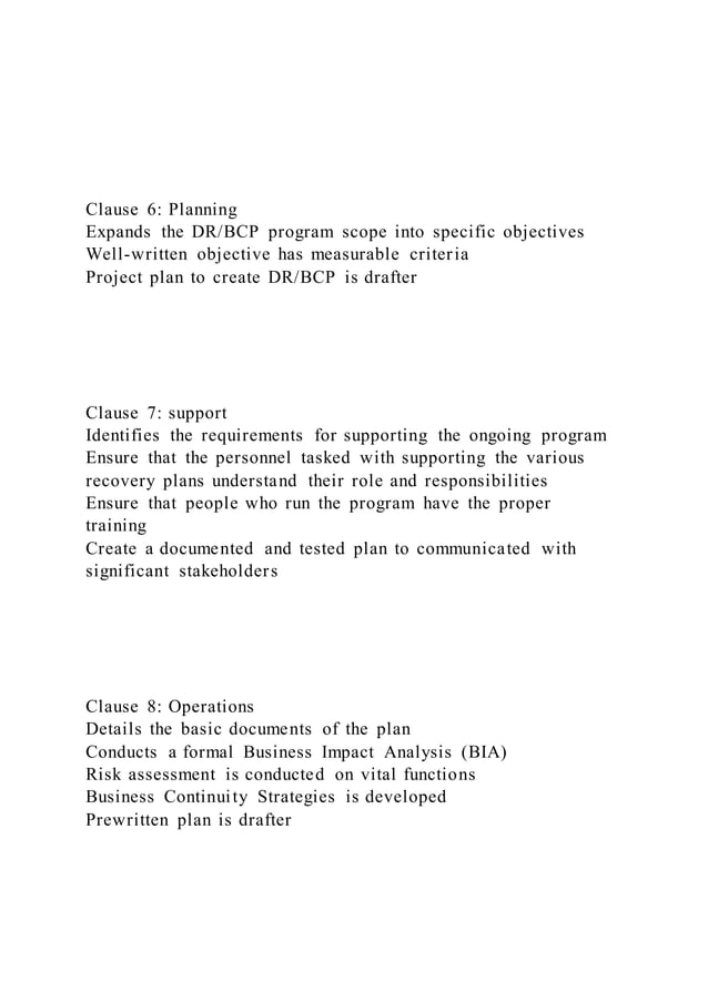 Chapter 14 certificationsIT Framework standards | DOCX