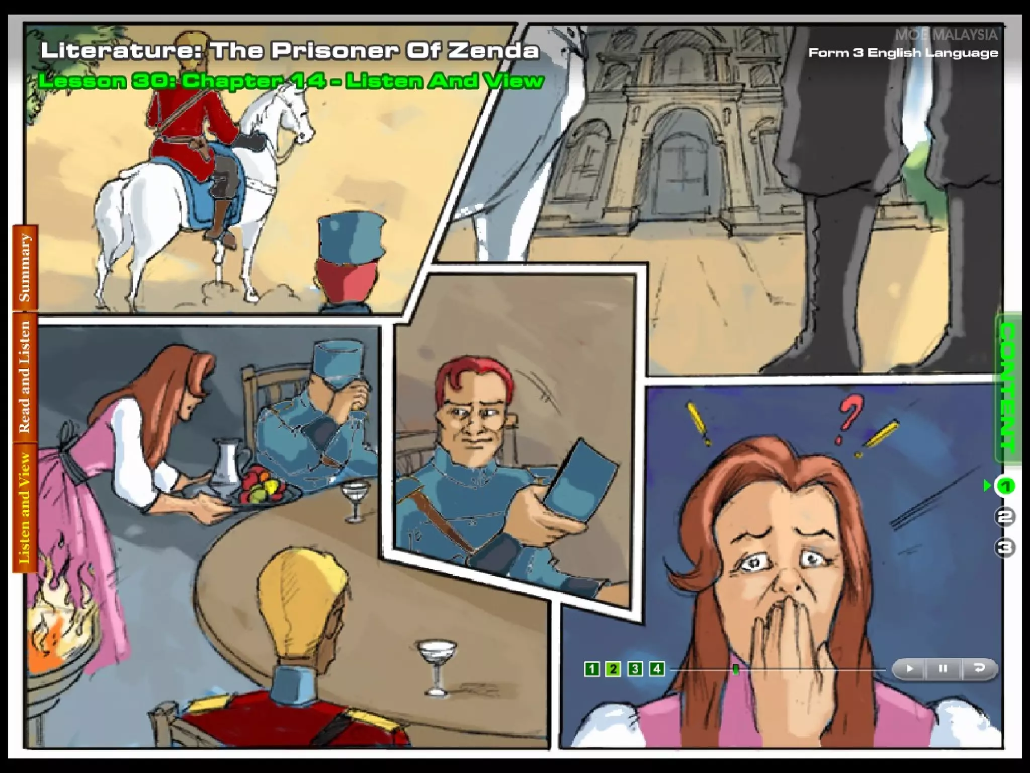 Chapter 14 comic strips | PPT