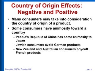 Chapter 14 Cross Cultural Consumer Behavior | PPT