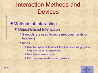 Chapter14 designing interfaces and dialogues | PPT