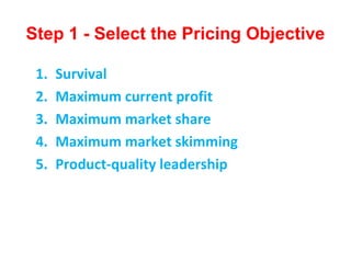 Chapter 14 developing pricing strategies | PPT