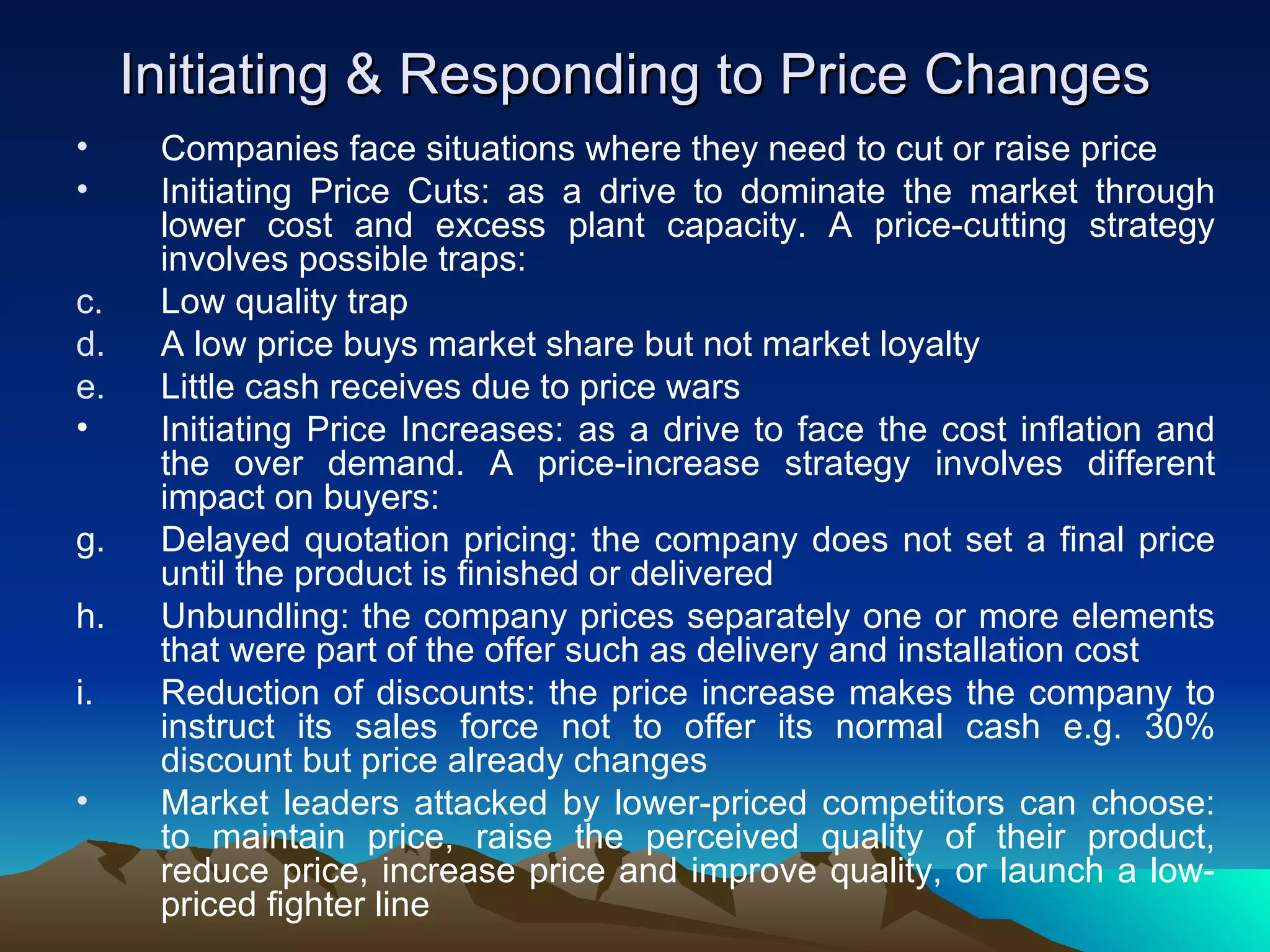 Chapter 14 Developing Pricing Strategies And Programs | PPT