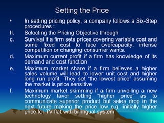 Chapter 14 Developing Pricing Strategies And Programs | PPT