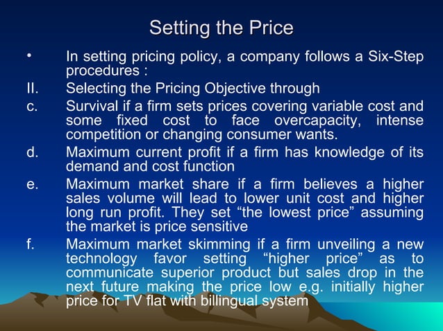 Chapter 14 Developing Pricing Strategies And Programs | PPT