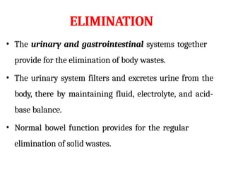 Fundamental of nursing Chapter 14 ELIMINATION (2).pptx