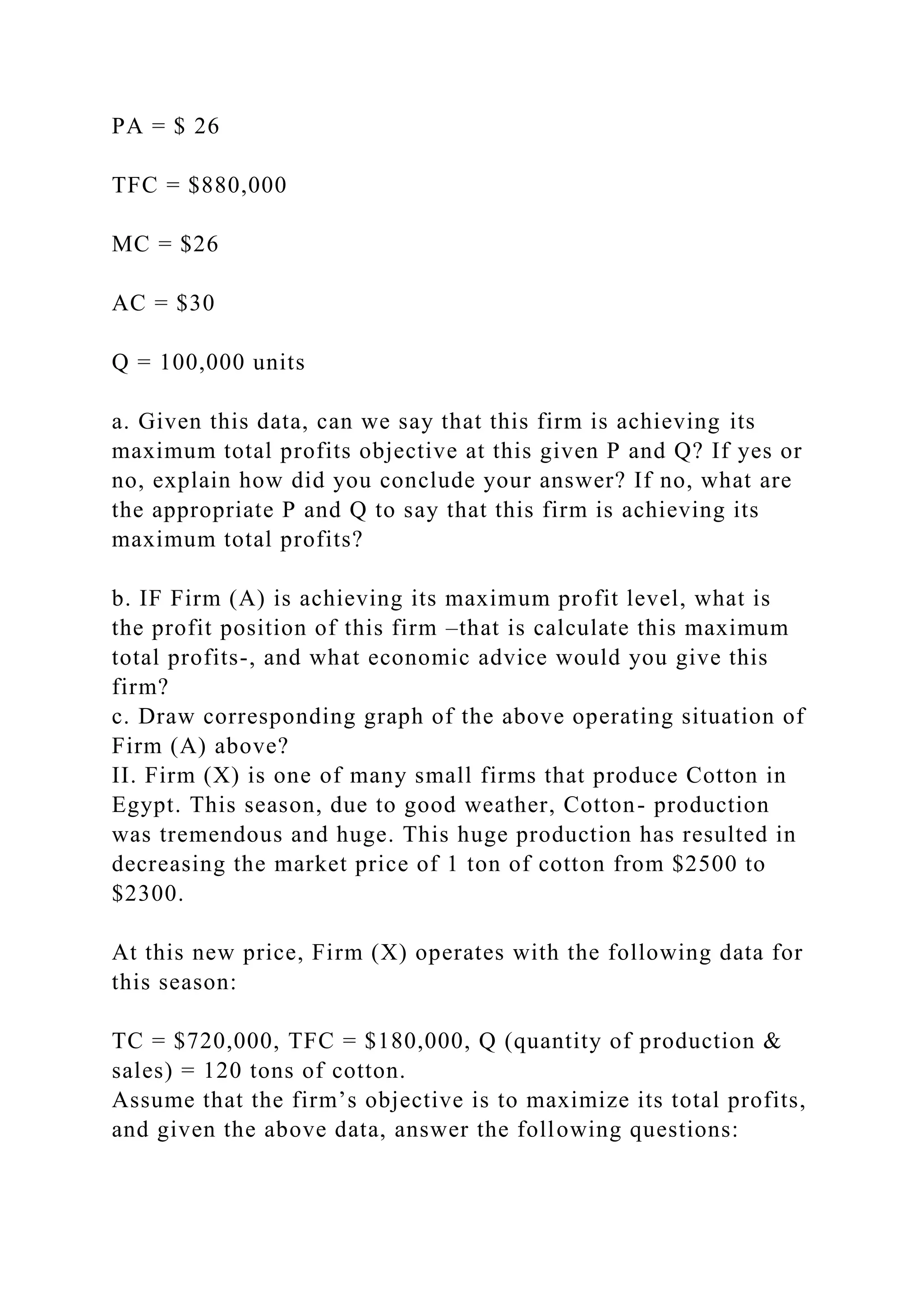 Chapter (14) Firms in Competitive Markets In this ch.docx