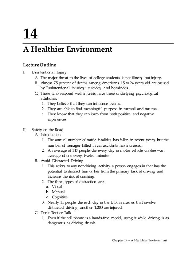 Chapter 14 lecture outline Chapter 14 lecture outline