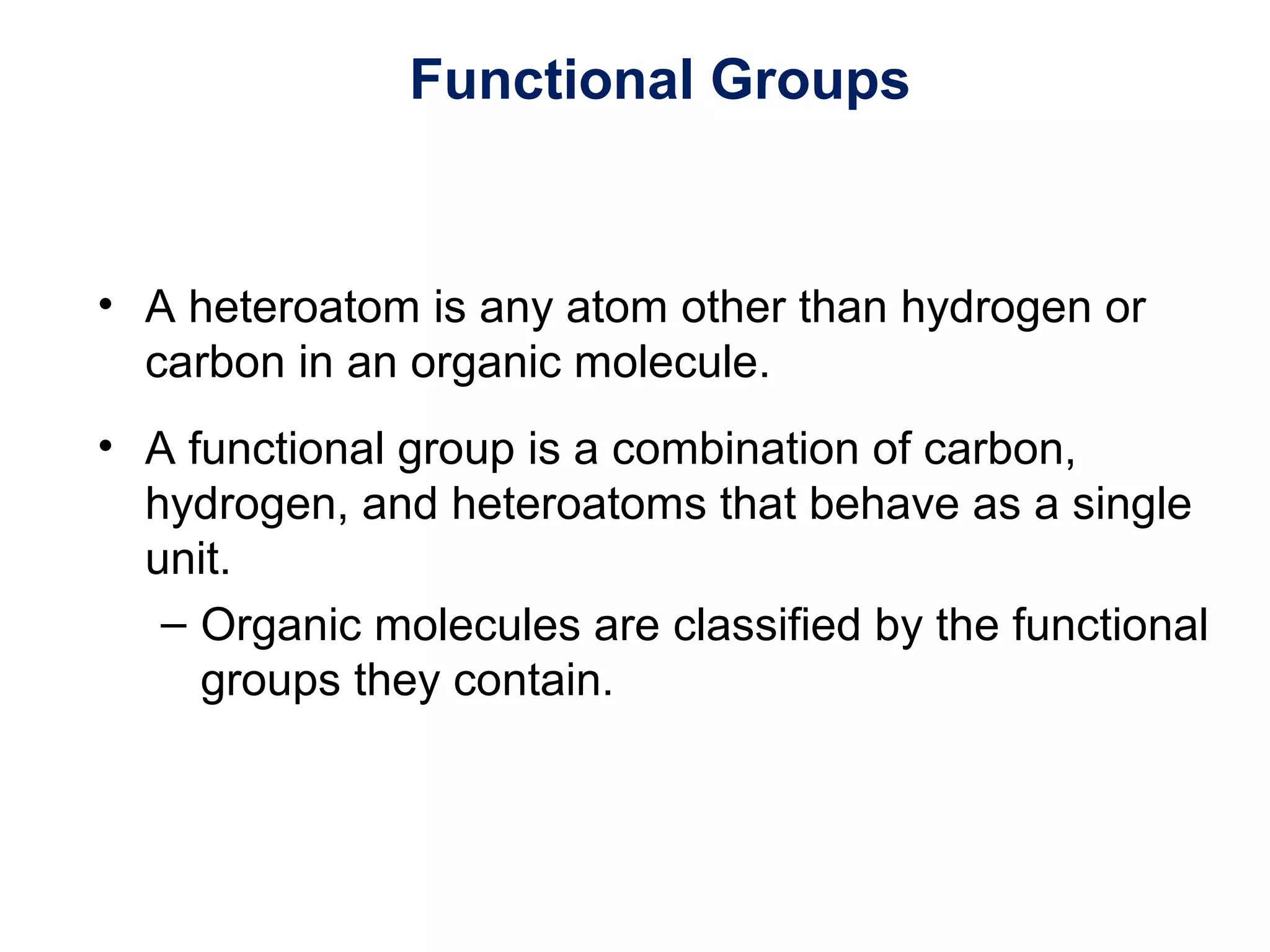 Chapter 14 organic compounds | PPT