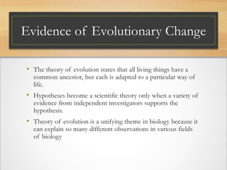 Chapter 14 Darwin and Evolution | PPTX