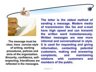 Principles of written communication | PDF