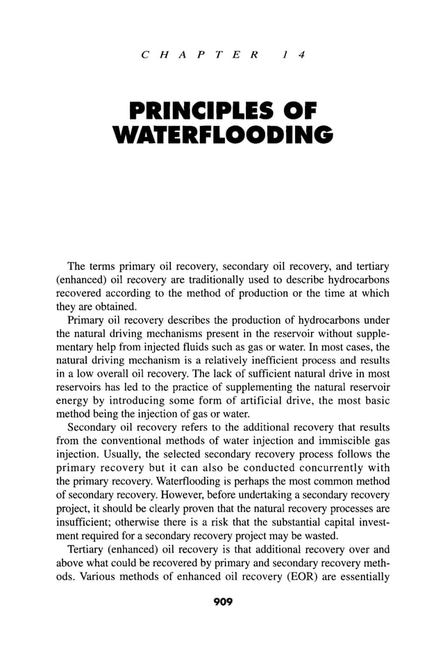 Chapter_14___Principles_of_Waterflooding.pdf.pdf | Geology | Science