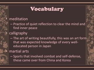 Chapter 14 section 3 | PPTX | Buddhism | Religion & Spirituality