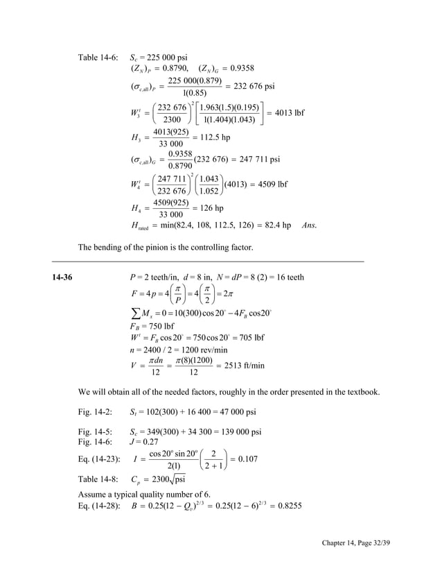 Chapter_14_solution_shigley_9th__edition | PDF