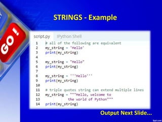 Chapter 14 strings | PPT