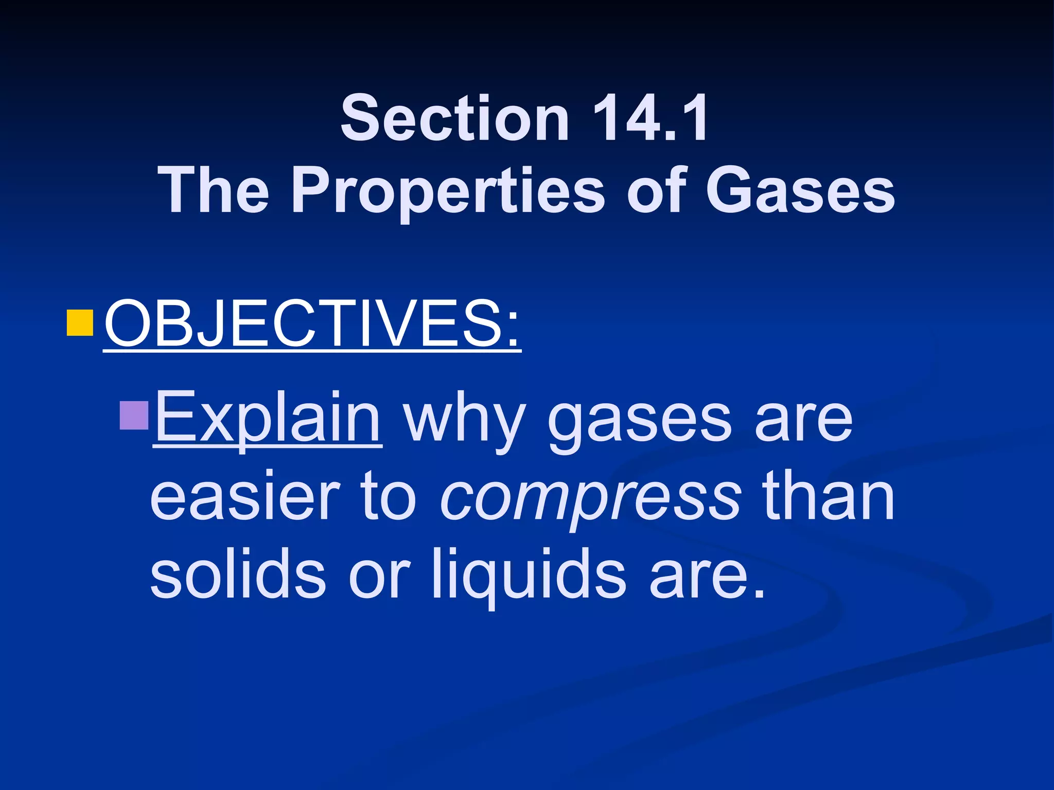 Chemistry - Chp 14 - The Behavior of Gases - PowerPoint | PPT