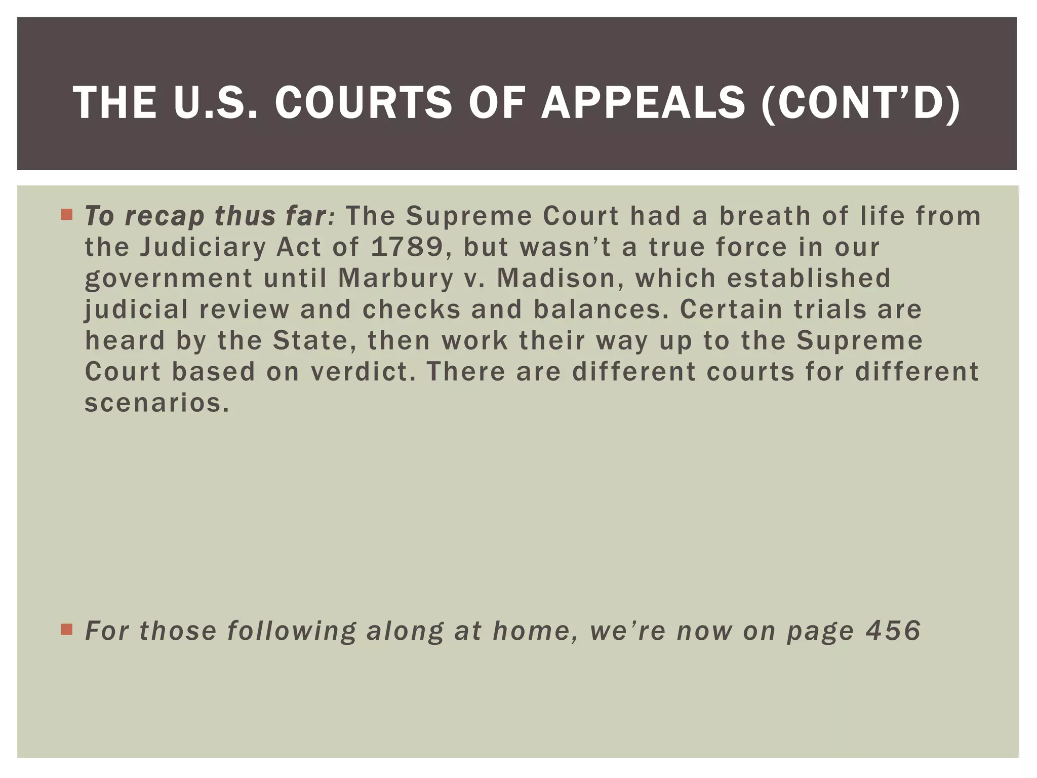 The United States Court System | PPTX