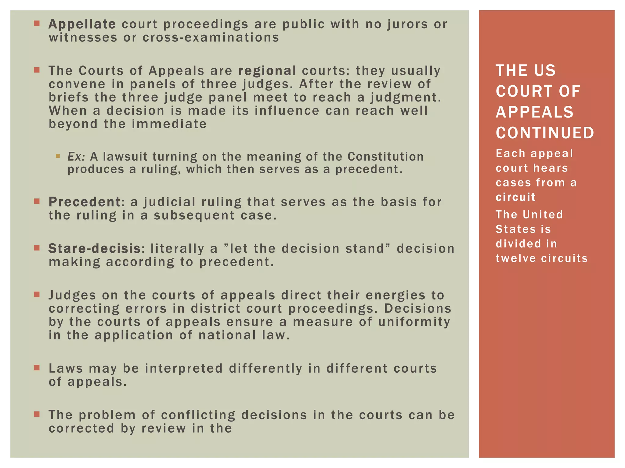 The United States Court System | PPTX