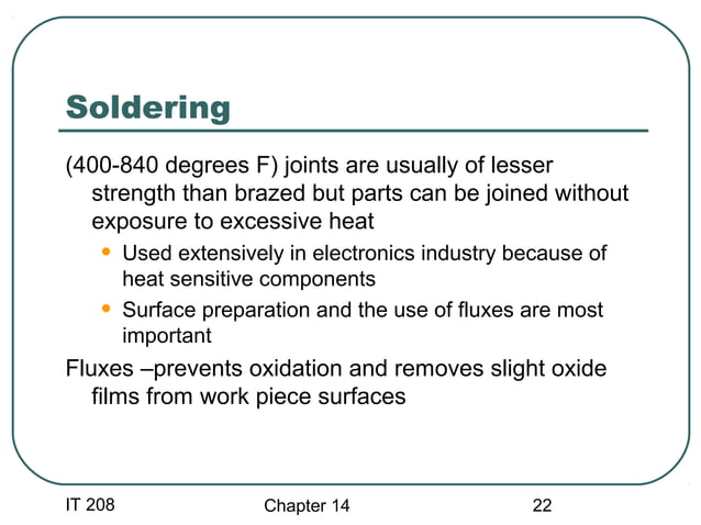 Chapter 14 welding | PPT