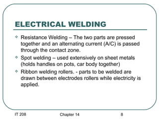 Chapter 14 welding | PPT