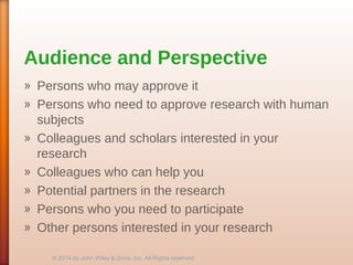 Chapter 14 Writing a Research Proposal.ppt