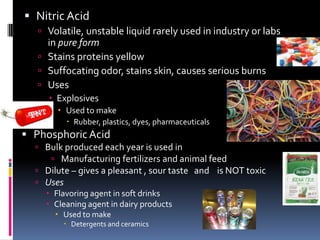 Chapter 15.1 : Properties of Acids and Bases | PPTX