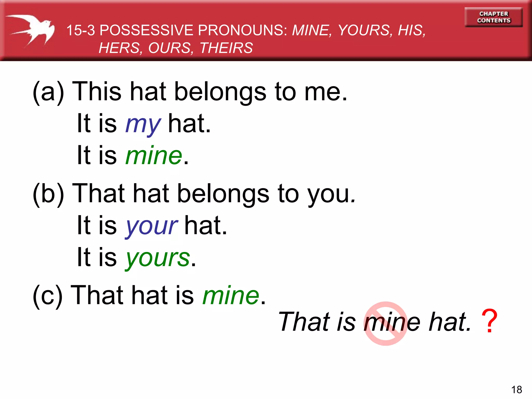 Possessives | PPS