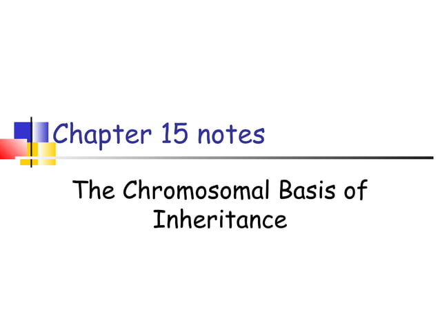 Chapter 15 | PPT