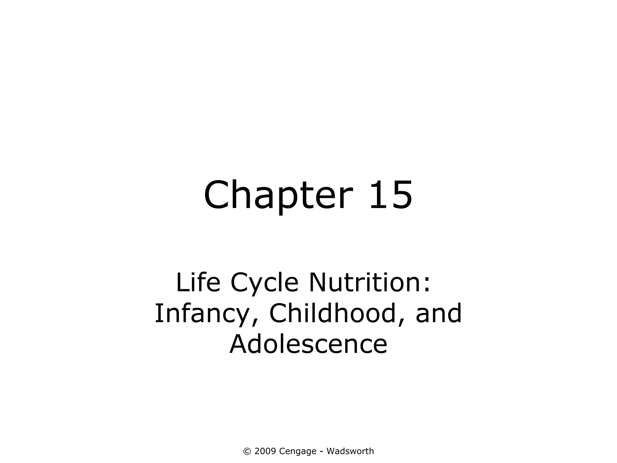 Chapter 15 NUTR | PPT