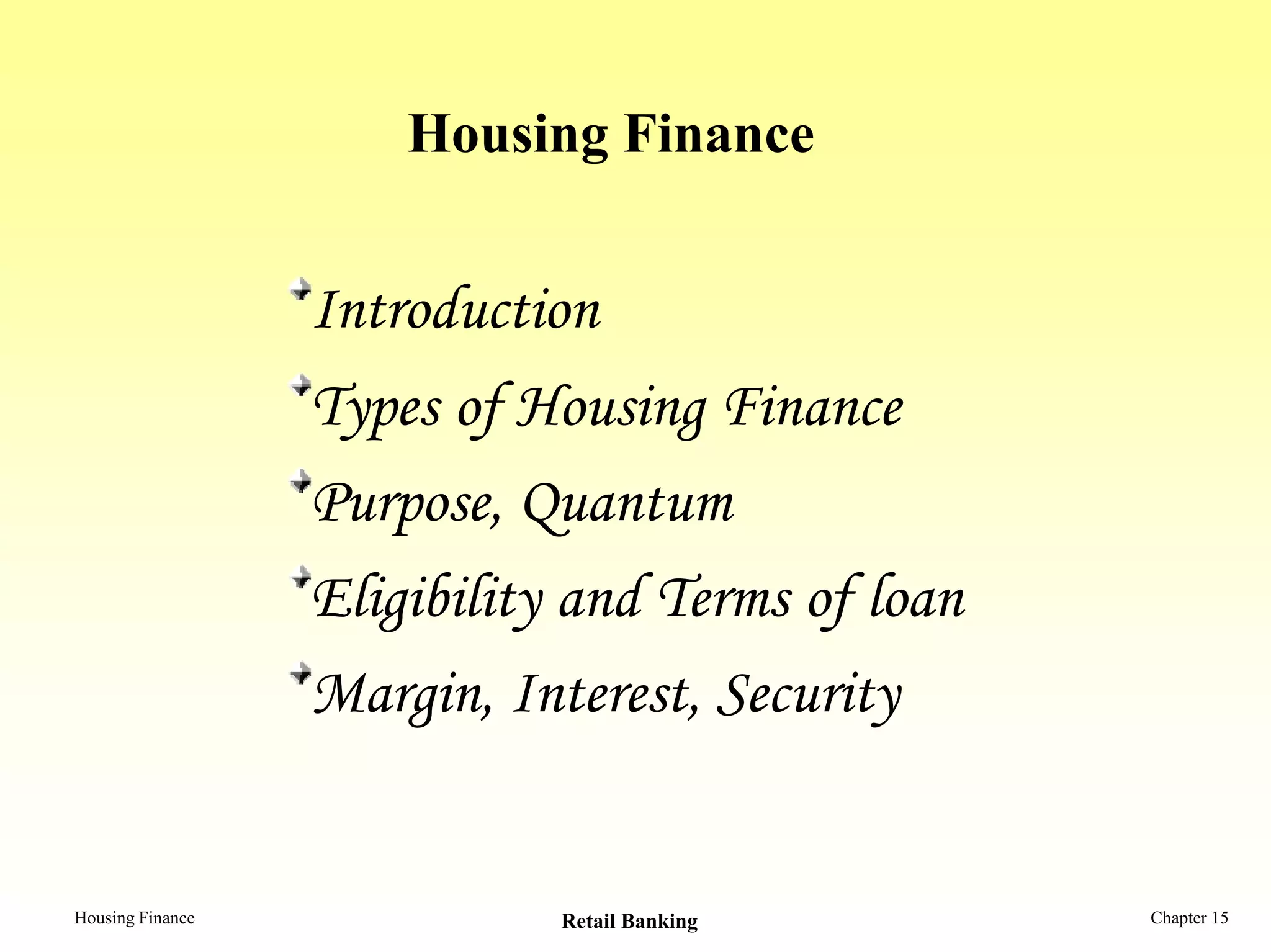 Housing Finance | PDF