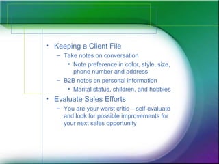 Chapter 15 | PPT | Sales | Business