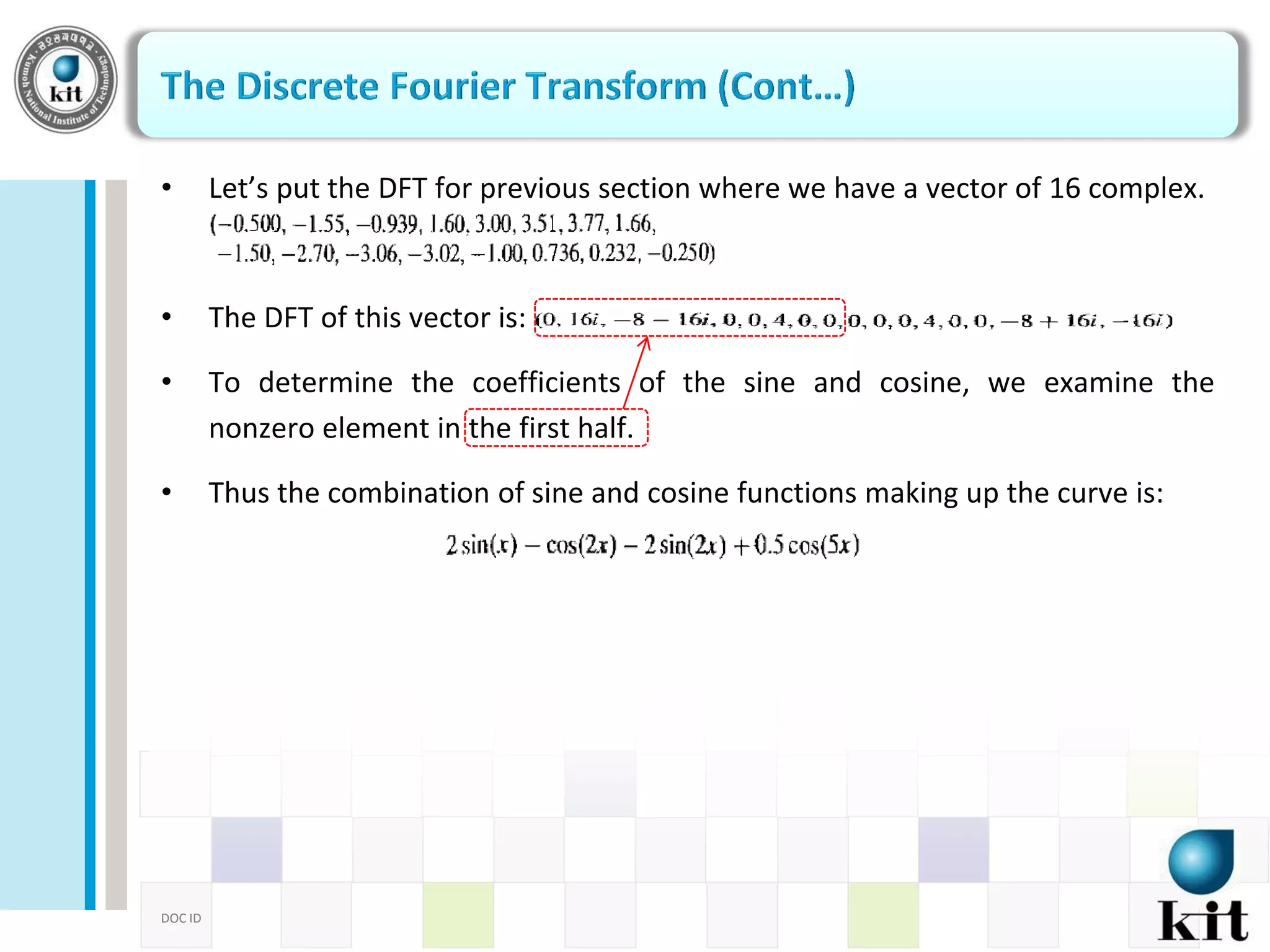 The Fast Fourier Transform (FFT) | PDF