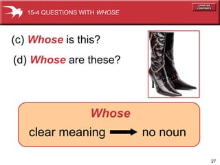 Chapter 15 Possessives | PPT