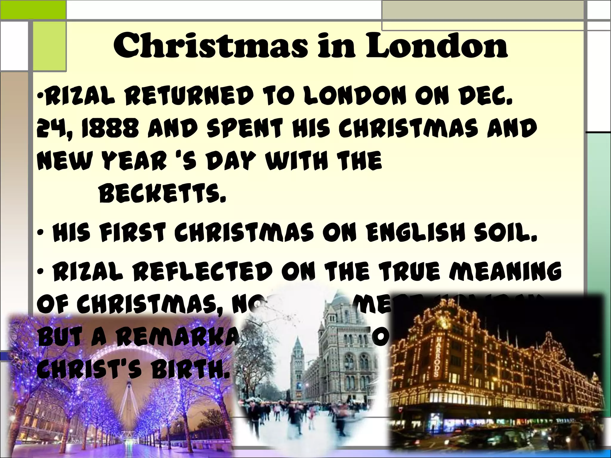 Chapter 15 Life and Works of Rizal in London | PPTX