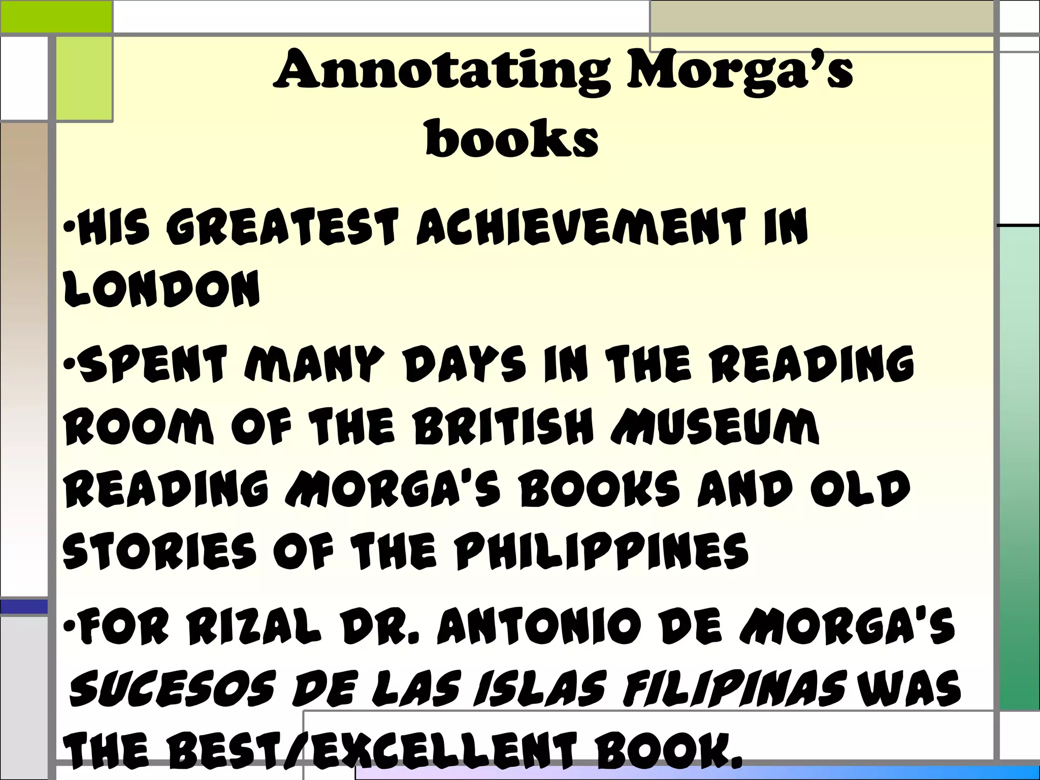 Chapter 15 Life and Works of Rizal in London | PPTX