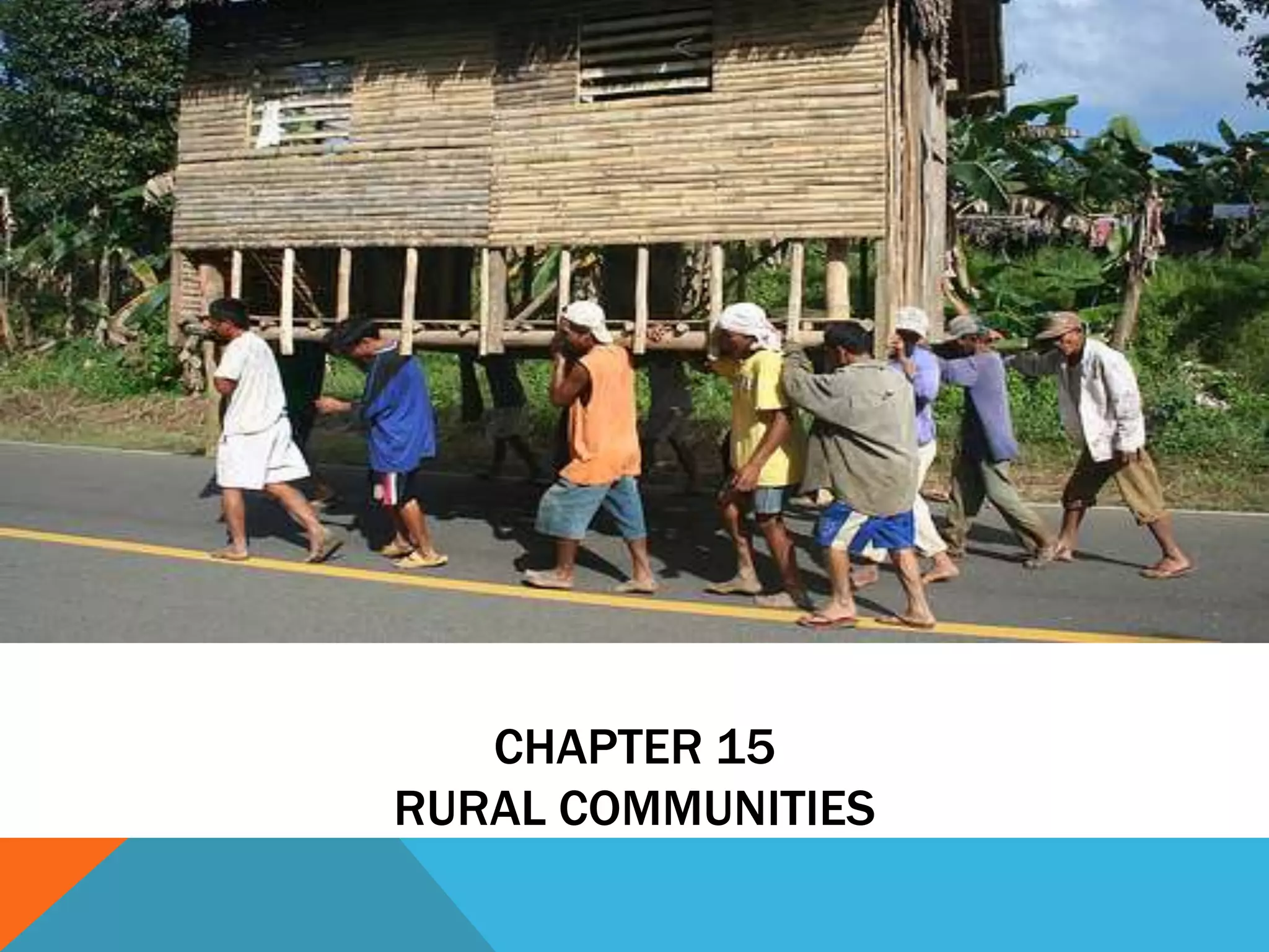 Chapter 15 : Rural Communities | PPTX