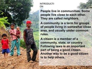 Chapter 15 : Rural Communities | PPTX