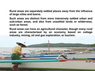 Chapter 15 : Rural Communities | PPTX