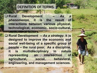 Rural Community Definition