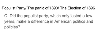 Chapter 15.3 poliitcs in the gilded age | PDF