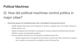 Chapter 15.3 poliitcs in the gilded age | PDF